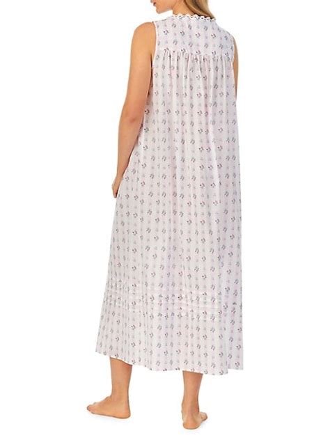 Floral Cotton Lawn Ballet Nightgown