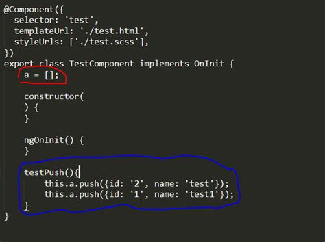 Pushing Data In Items Doesn T Works Static Array Works Issue Ng Select Ng Select