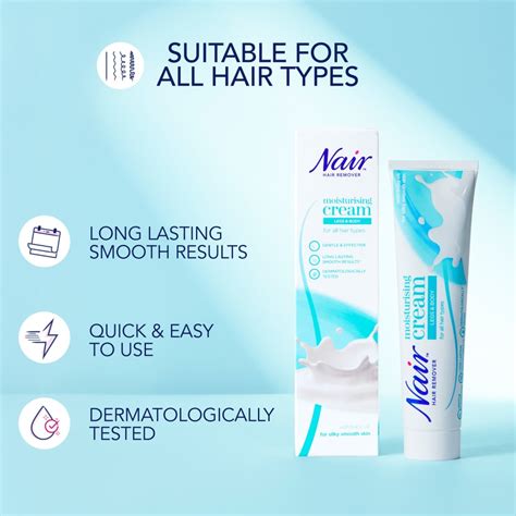 Nair Hair Remover Moisturising Cream 100ml Hair Removal Bandm