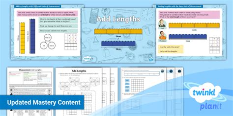 👉 Y3 Adding Lengths Planit Maths Lesson 5 Teacher Made