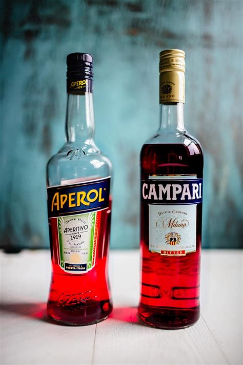 Campari Vs Aperol What Are The Differences