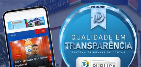 Câmara Municipal De Juruti Ganha Selo Diamante Com Nota Máxima Em