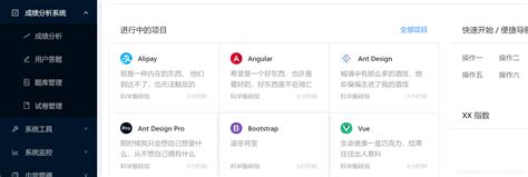 基于springcloud和antd pro vue实现的一个在线考试系统 antd答题系统 csdn博客