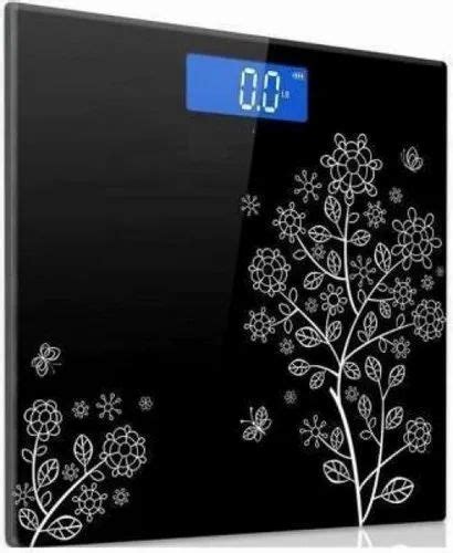 Electronic Thick Tempered Glass And Lcd Display Digital Personal Bathroom