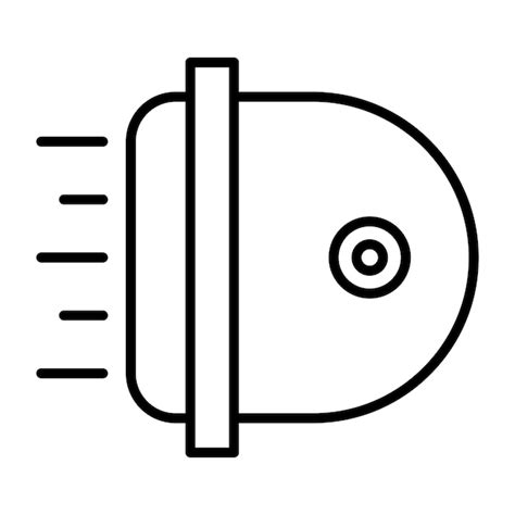 Premium Vector Headlight Vector Illustration Style