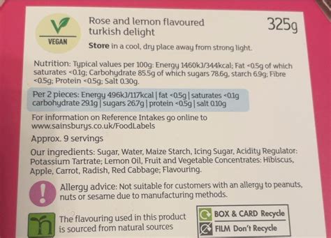 Rose And Lemon Turkish Delight