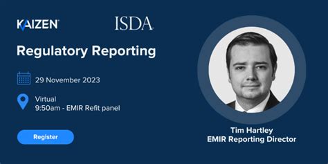 Isda Regulatory Reporting Conference Kaizen