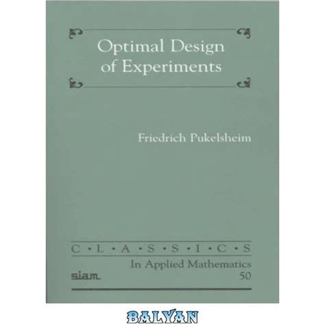 خرید و قیمت دانلود کتاب Optimal Design Of Experiments ترب