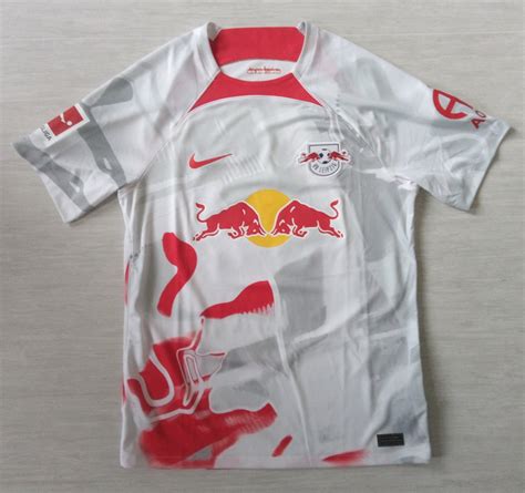 Red Bull Leipzig Home Football Shirt 2022 2023 Sponsored By Red Bull