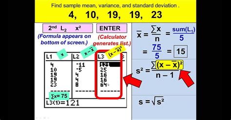 Sample Standard Deviation Symbol On Calculator Sample Site A