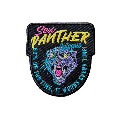 Sex Panther Cologne Patch Rusty Lids