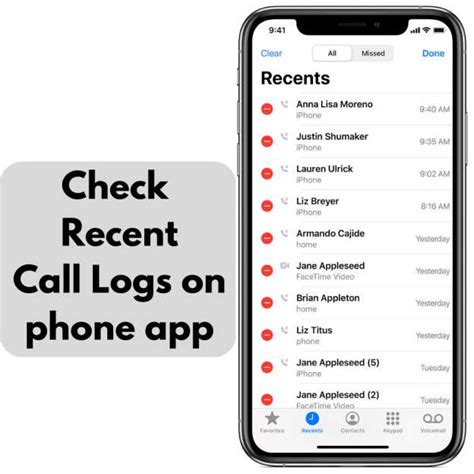 How To View Iphone Call History From Last Month Techsynchron