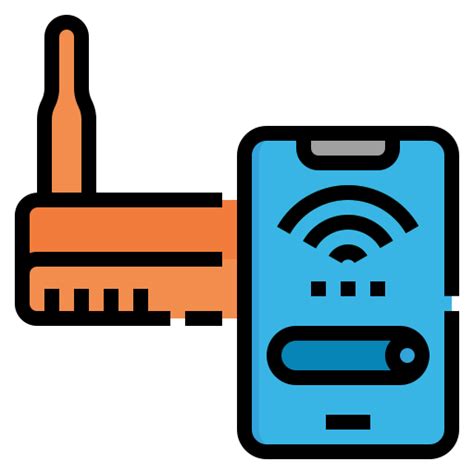 Wifi Router Generic Outline Color Icon
