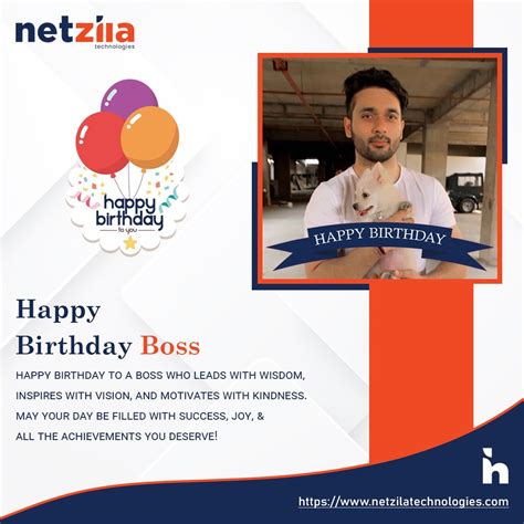 Netzila Technologies Llp On Linkedin Happy Birthday Santosh K Thakur