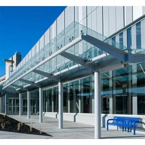 Toughened Glass Structural Glass Canopy Rs 250 Square Feet Esel