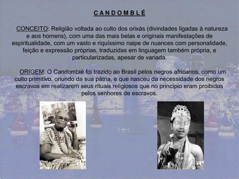 PPT CANDOMBLÉ PowerPoint Presentation free download ID