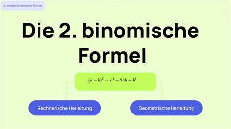 Binomische Formeln Einführung — Diggies