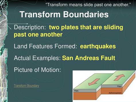 PPT Plate Boundaries PowerPoint Presentation Free Download ID