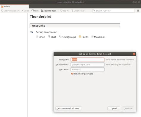 How To Install And Setup Thunderbird Mail Client On Ubuntu 18 04