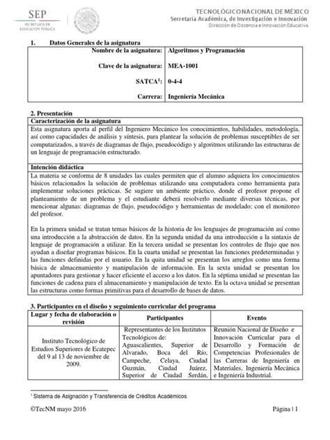 Algoritmos Y Programacion Pdf Programa De Computadora Programación
