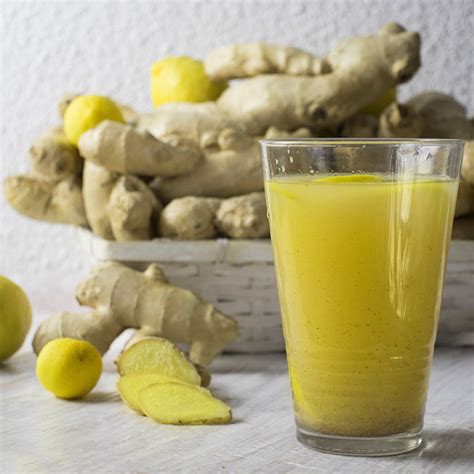 Jus de gingembre à l extracteur de jus