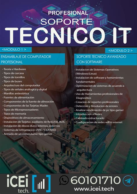Icei Tech Srl 🖥 Profesional Soporte TÉcnico It 🔖 Modulo