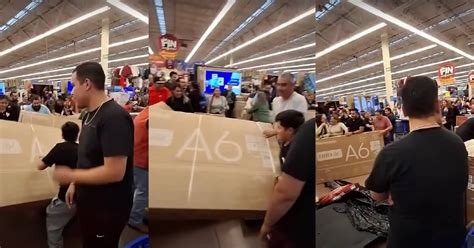 Por Furor Del Buen Fin 2024 Niño Le Arrebata El último Televisor A