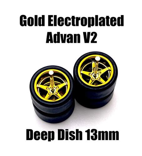 Advan V2 Deep Dish Gold Electro 13mm 13mm Shop 164