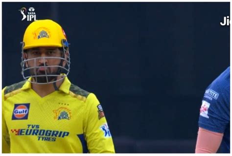 Lsg Vs Csk Ipl 2023 Ms Dhoni Stunned After Moeen Ali Dismisses Karan