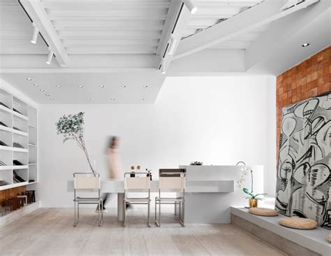 prefix design creates a fashionable office of its own in chengdu china