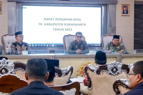 Rapat Persiapan MTQ Tingkat Kabupaten Purwakarta Tahun Prokompim