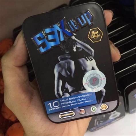Sex It Up ผลิตภัณฑ์เสริมอาหารบำรุงร่างกายสำหรับเพศชาย บรรจุ 10 แคปซูล
