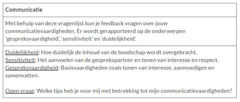 360 Graden Feedback Formulier Ixly