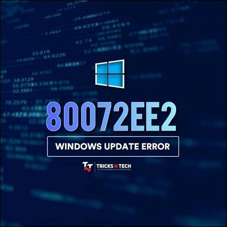 How To Fix Windows Update Error 80072EE2 5 Working Methods