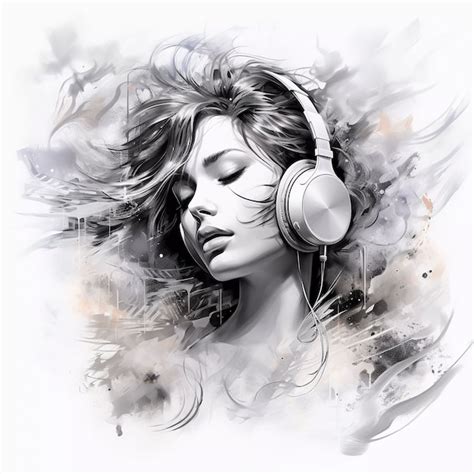 Music Headphones Art