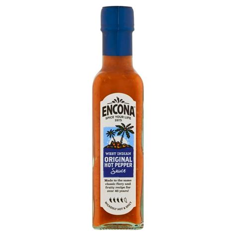 Encona Original Hot Pepper Sauce 220ml : My Supermarket Compare
