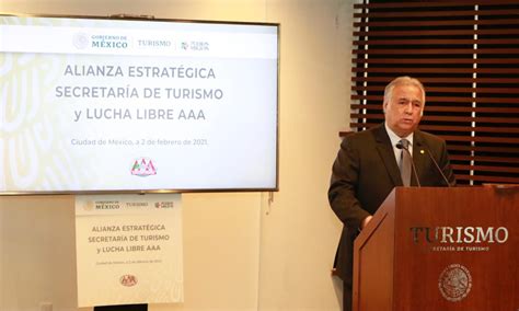 Sectur Y Aaa Formaron Una Alianza Para Que Luchadores Promuevan Destinos Tur Sticos De M Xico