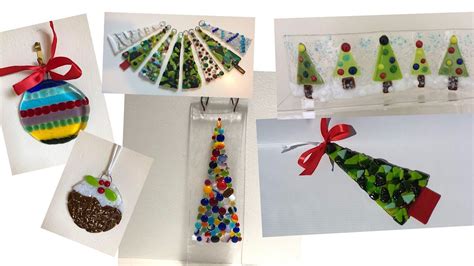 Fused Glass Christmas Decorations Or Non Christmas Its Your Choice