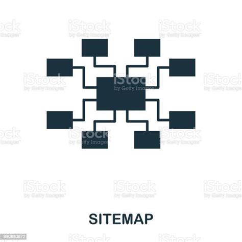 사이트맵 아이콘입니다 선 스타일 아이콘 디자인입니다 Ui입니다 사이트맵 아이콘의 그림입니다 그림 흰색 절연입니다 웹 디자인에 사용 가능 애플 리 케이 션 소프트웨어 인쇄 0