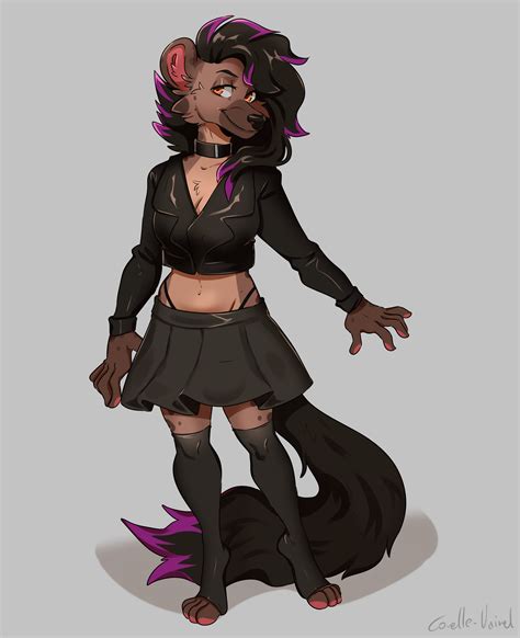 Hyena Girl Commission I Did Rfurry