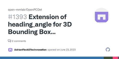 Extension Of Heading Angle For D Bounding Box Annotation In Custom