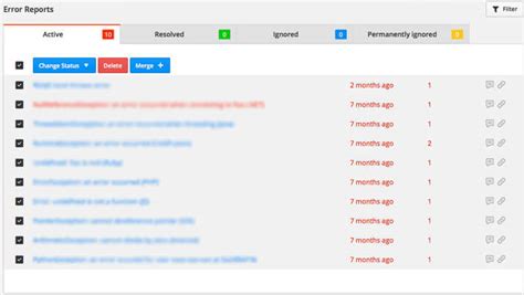 10 New Raygun Features 5 Fast Error Group Selection · Raygun Blog