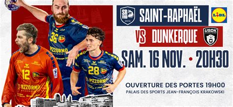 Handball SRVHB Vs Dunkerque Estérel Côte d Azur