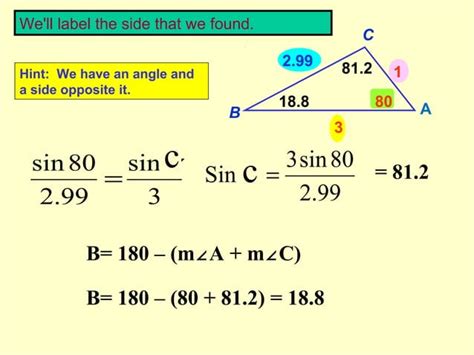 The Law Of Cosines Demo Ppt