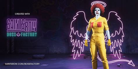 Saints Row Character Creator Boss Factory Out Now