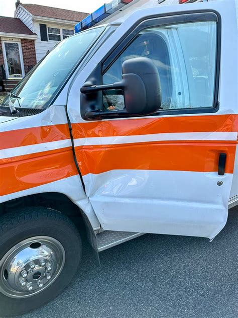 Dumont Volunteer Ambulance Struck By Motorist While On Call
