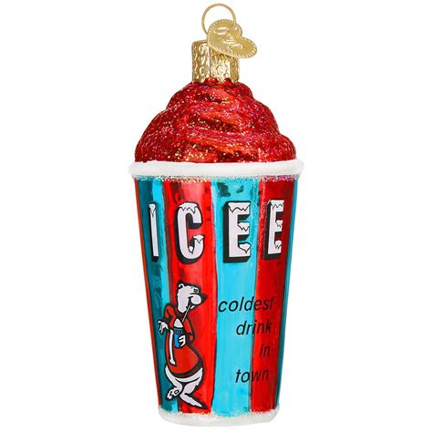 Icee Glass Ornament
