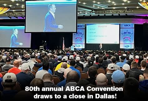 Final Recap 80th Abca Convention Concludes In Dallas