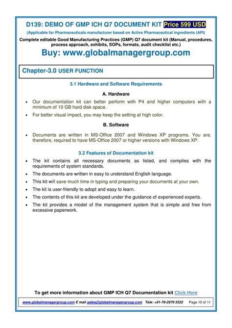 Ppt Gmp Ich Q7 Documentation Kit Powerpoint Presentation Free