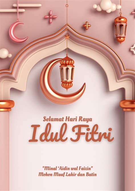 Halaman 6 Gratis Desain Contoh Pamflet Ramadhan Canva